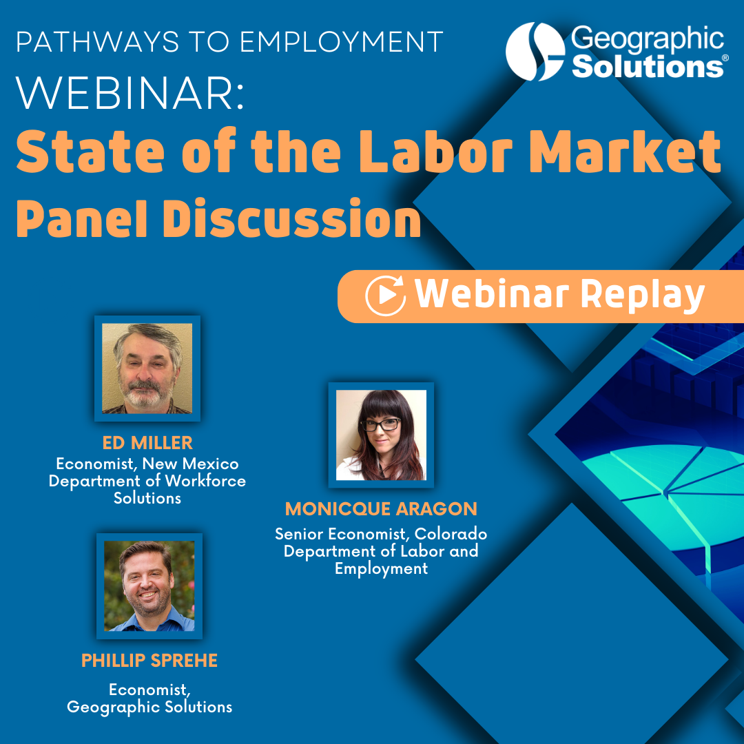 Pathways to Employment: The State of the Labor Market Webinar Replay